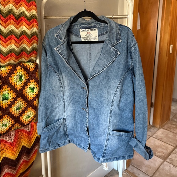 Comfort Denim | Jackets & Coats | Denim Jacket | Poshmark